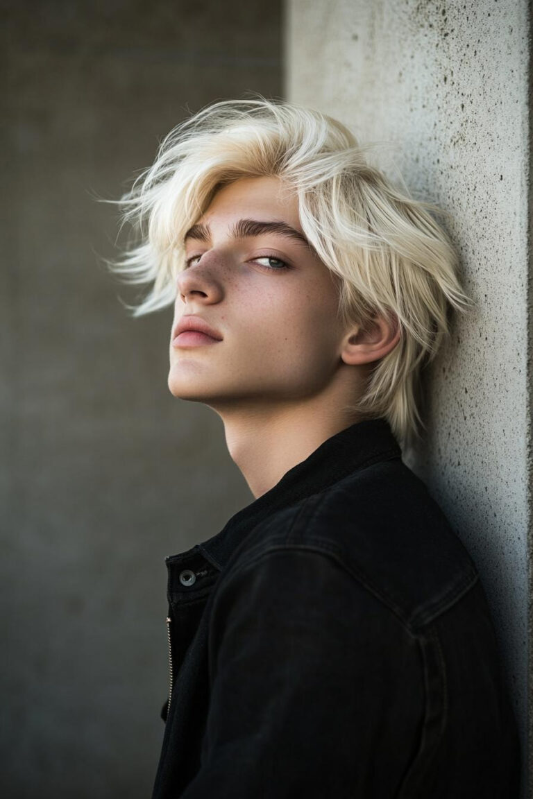 28 Ways To Rock Ice Blonde Hair This Winter Season