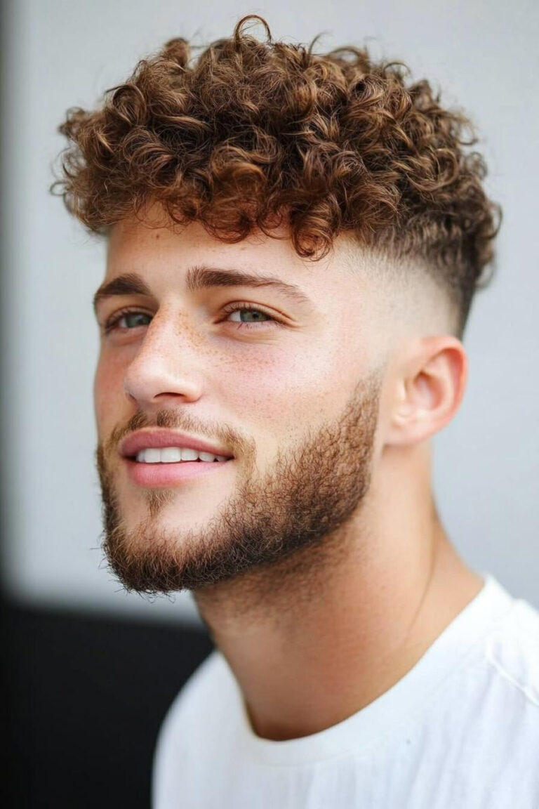 31 Curly Hair Taper Fade Combinations For Spring 2025