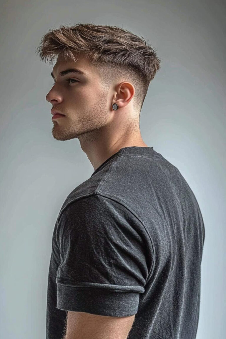 32 Fresh Mid Fade Variations For Athletic Men