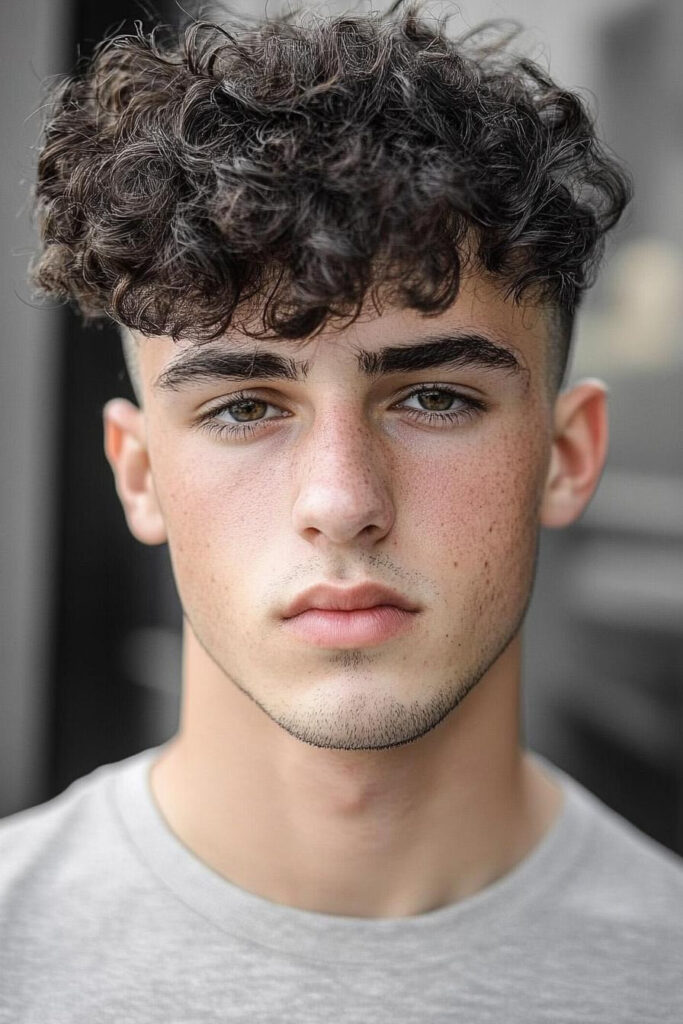 31 Curly Hair Taper Fade Combinations For Spring 2025