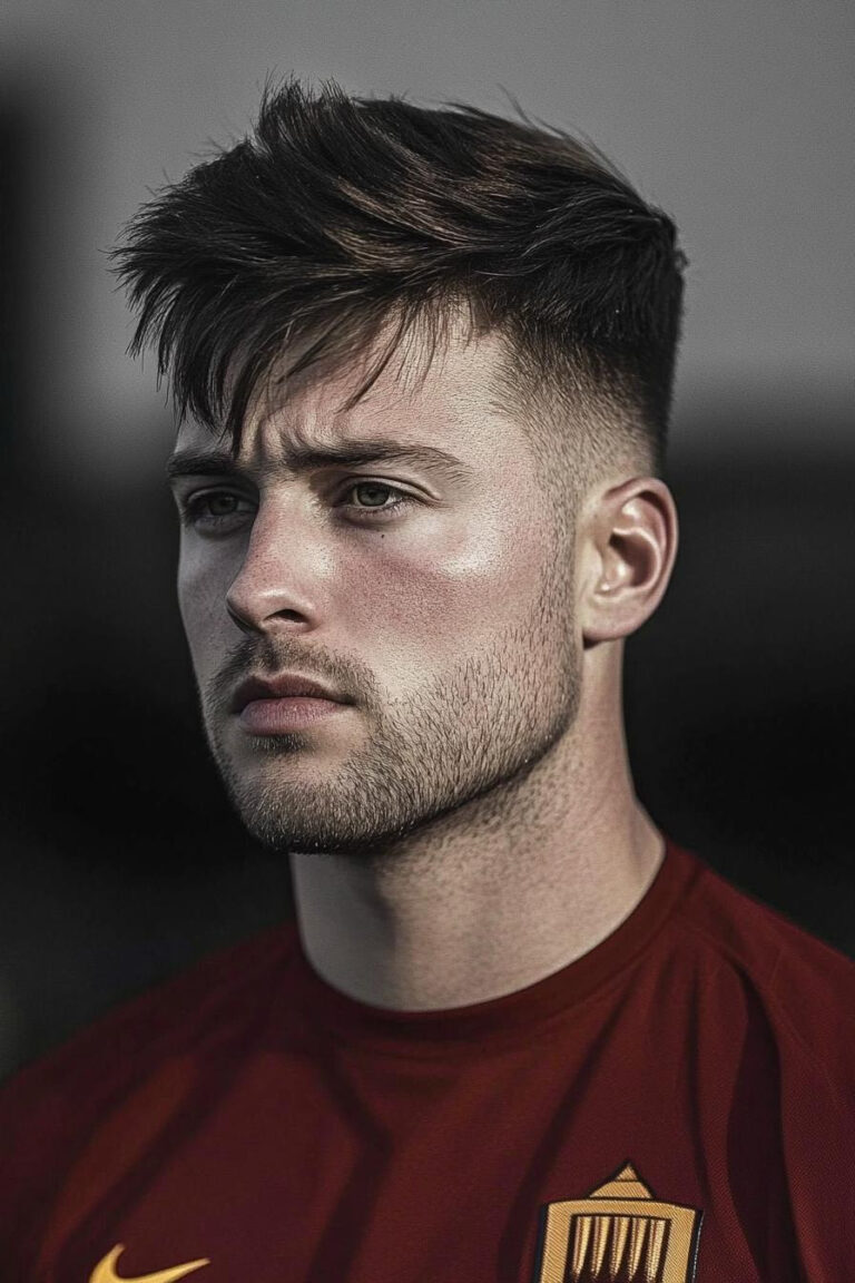 32 Fresh Mid Fade Variations For Athletic Men