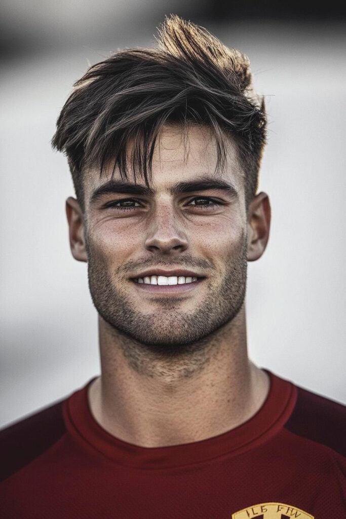 32 Fresh Mid Fade Variations For Athletic Men