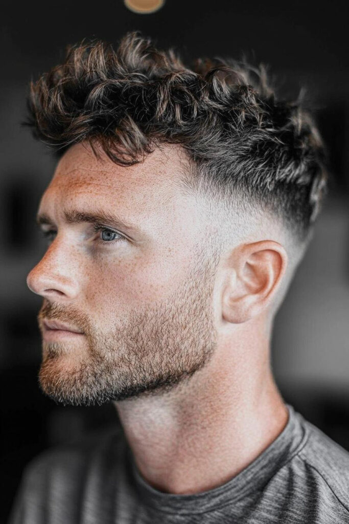 32 Fresh Mid Fade Variations For Athletic Men