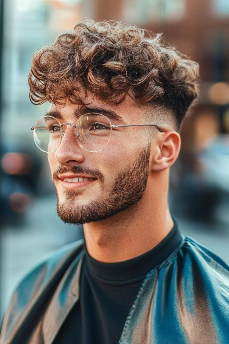 31 Curly Hair Taper Fade Combinations For Spring 2025