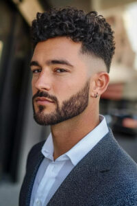 31 Curly Hair Taper Fade Combinations For Spring 2025