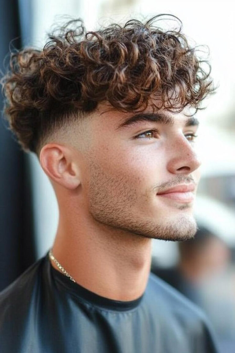 31 Curly Hair Taper Fade Combinations For Spring 2025