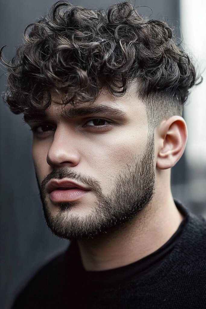 31 Curly Hair Taper Fade Combinations For Spring 2025