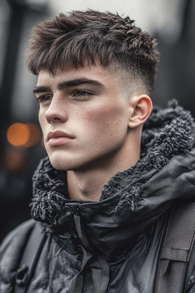 32 Fresh Mid Fade Variations For Athletic Men