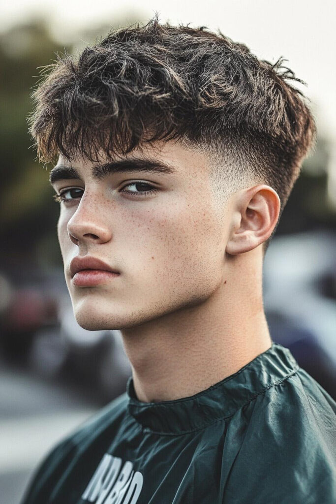 32 Fresh Mid Fade Variations For Athletic Men