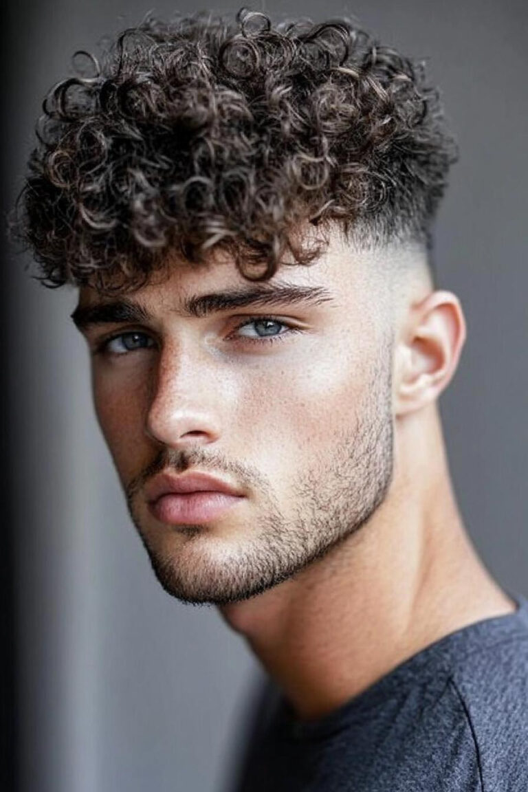 31 Curly Hair Taper Fade Combinations For Spring 2025