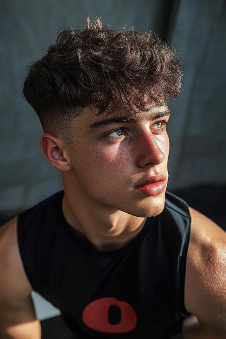 32 Fresh Mid Fade Variations For Athletic Men
