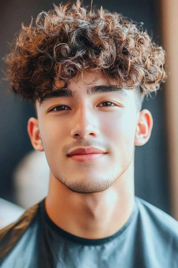 31 Curly Hair Taper Fade Combinations For Spring 2025