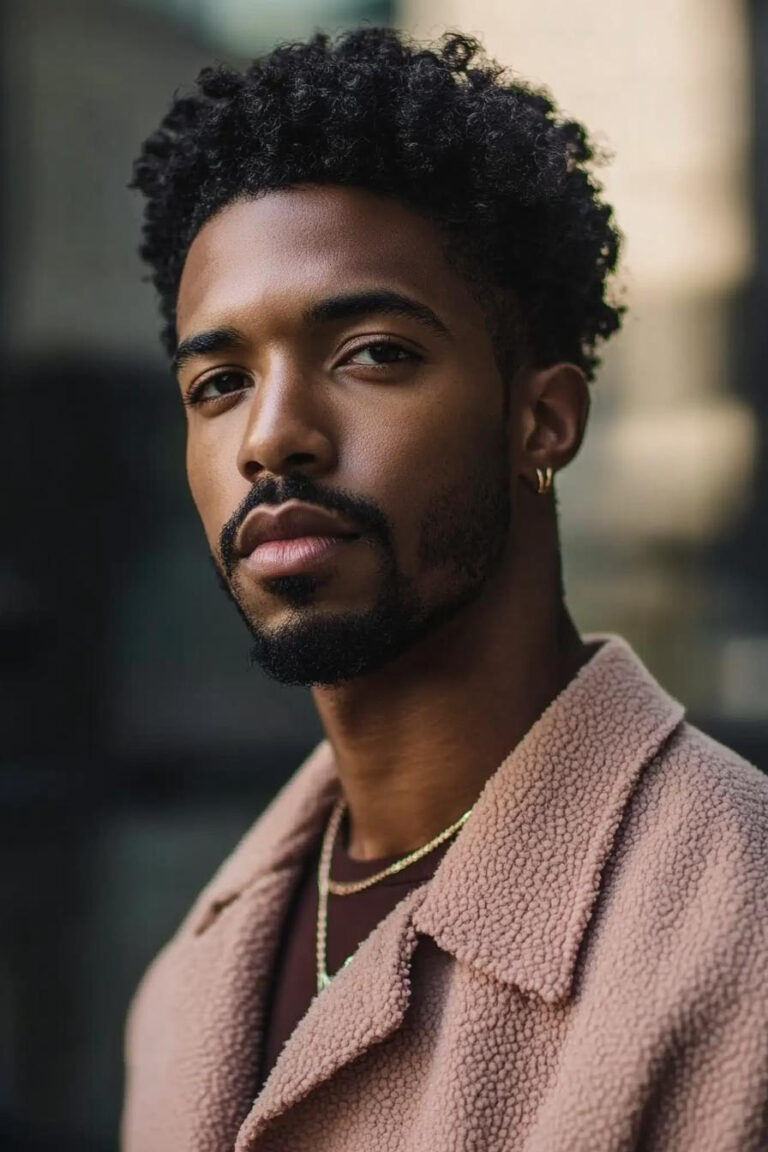 15 Natural Hair Texture Styles For Black Men