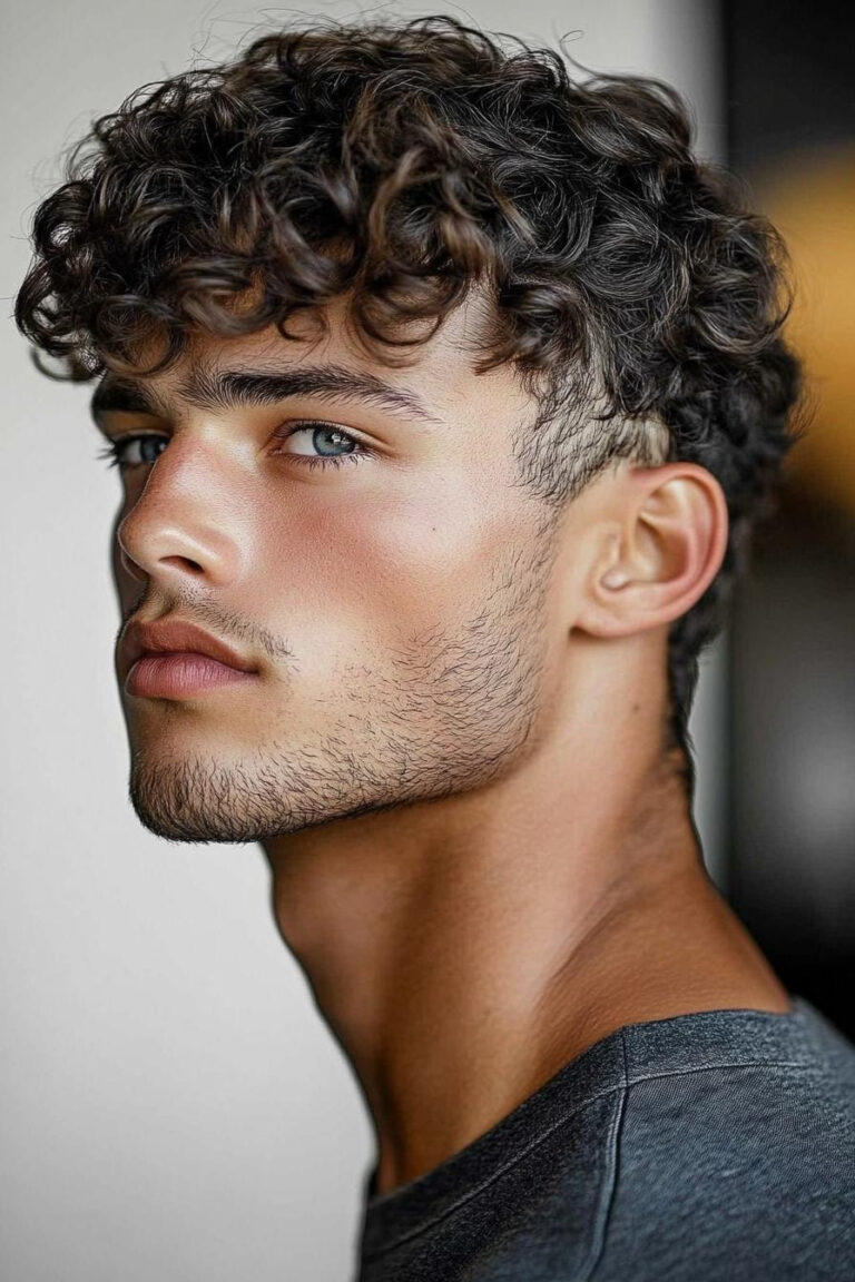 15 Natural Curly Hairstyles For Men - Hairstyle King