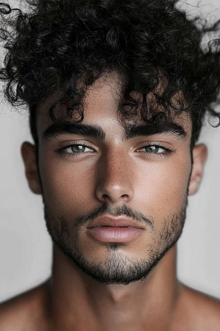 15 Natural Curly Hairstyles For Men - Hairstyle King