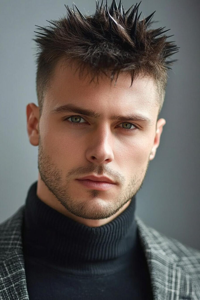 40 Spiky Hair Techniques For Young Professionals