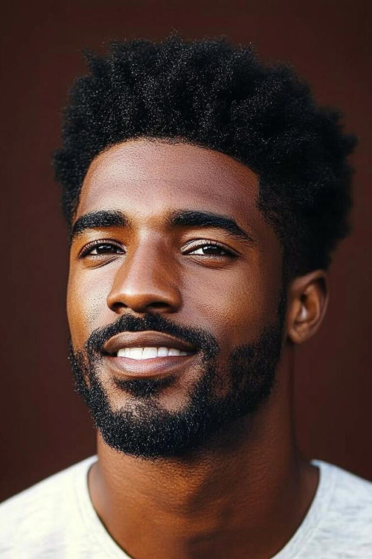 15 Natural Hair Texture Styles For Black Men