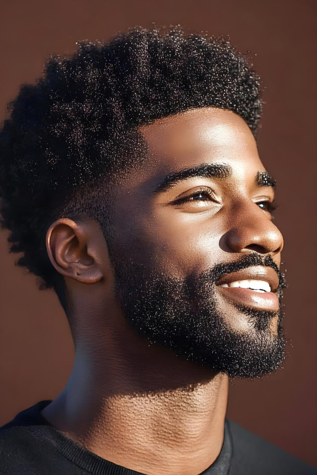 15 Natural Hair Texture Styles For Black Men