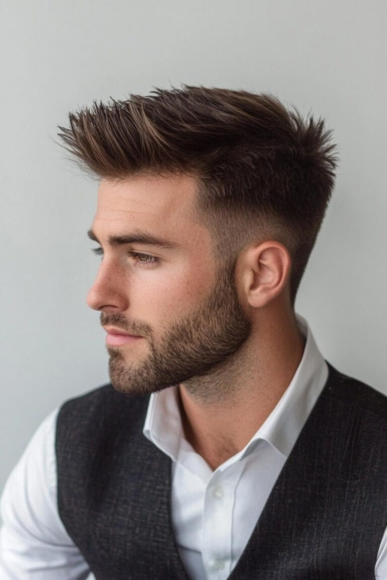 40 Spiky Hair Techniques For Young Professionals