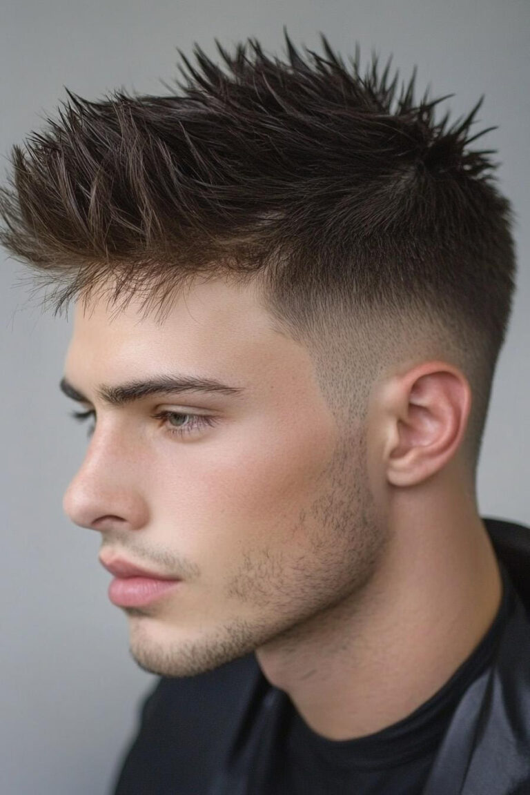 40 Spiky Hair Techniques For Young Professionals