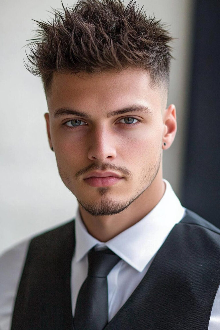 40 Spiky Hair Techniques For Young Professionals