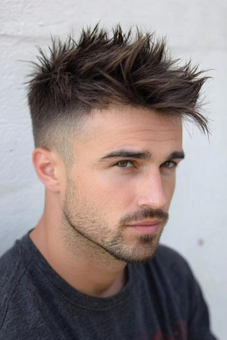 40 Spiky Hair Techniques For Young Professionals