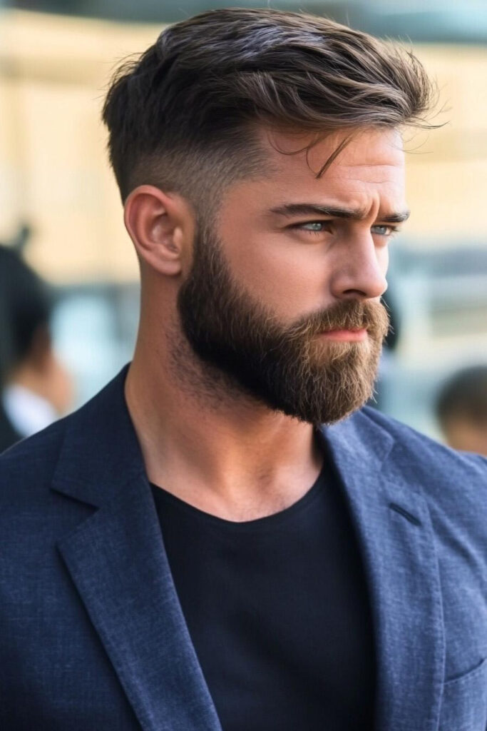 35 Beard And Fade Combination Styles - Hairstyle King