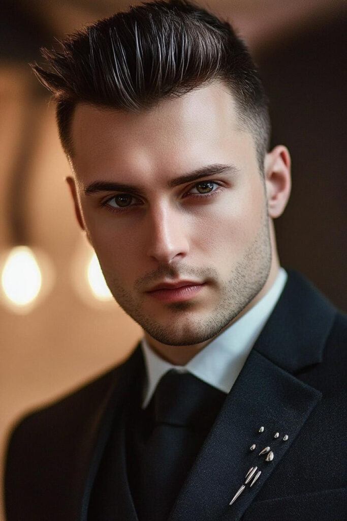 40 Spiky Hair Techniques For Young Professionals