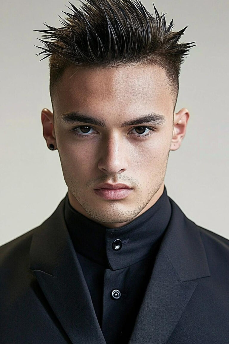 40 Spiky Hair Techniques For Young Professionals