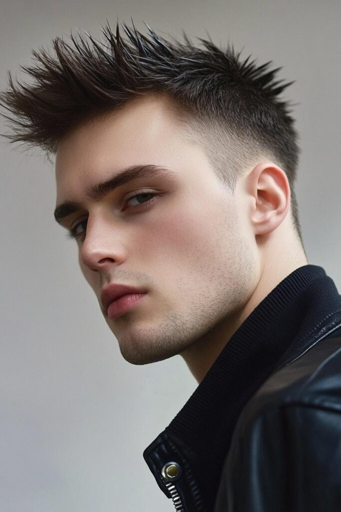 40 Spiky Hair Techniques For Young Professionals