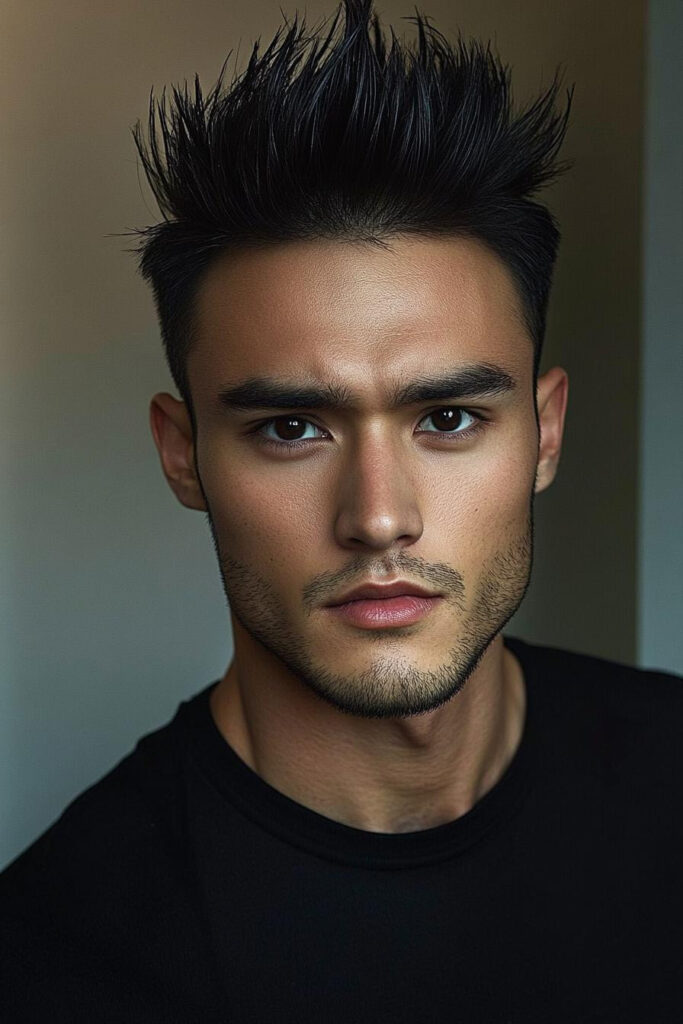 40 Spiky Hair Techniques For Young Professionals