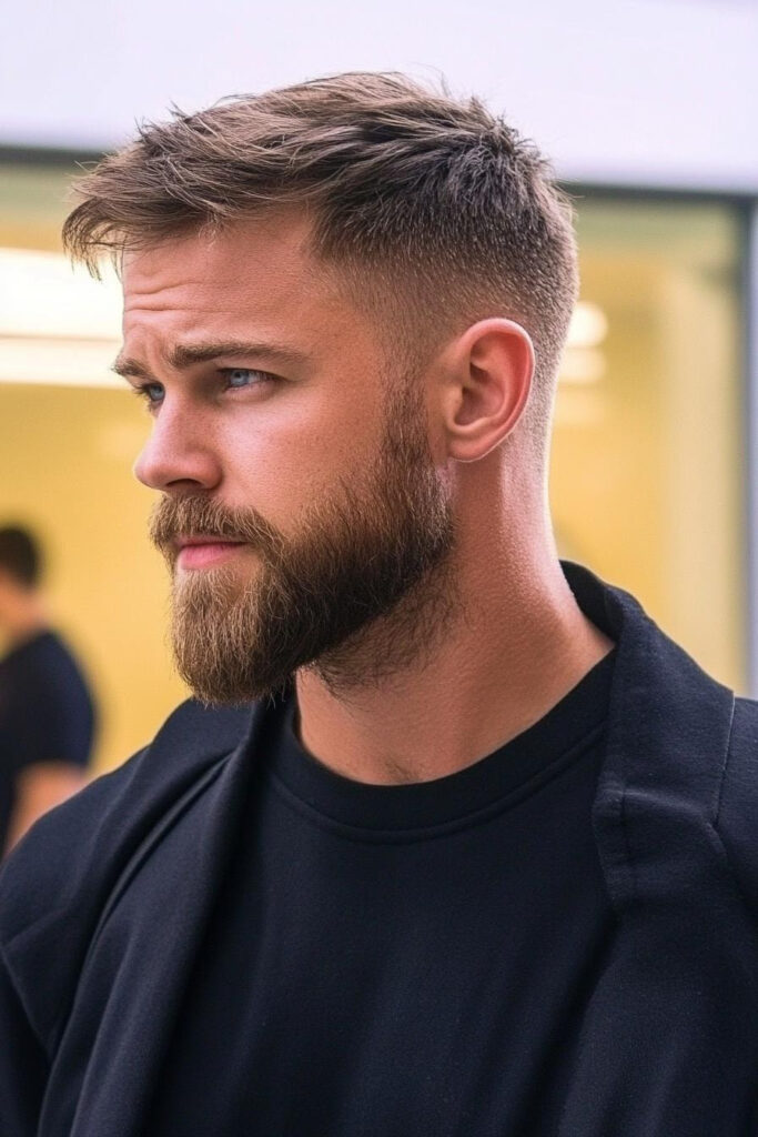 35 Beard And Fade Combination Styles - Hairstyle King