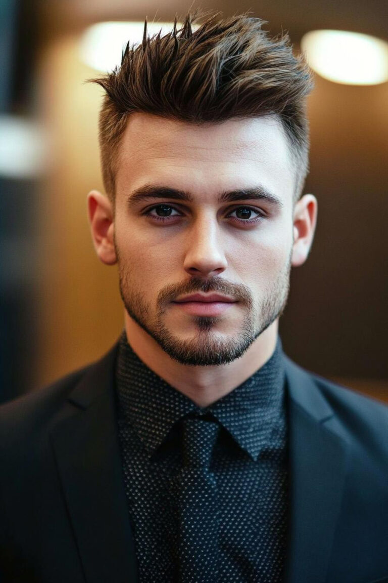 40 Spiky Hair Techniques For Young Professionals