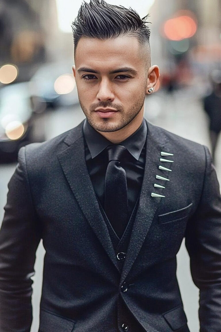 40 Spiky Hair Techniques For Young Professionals