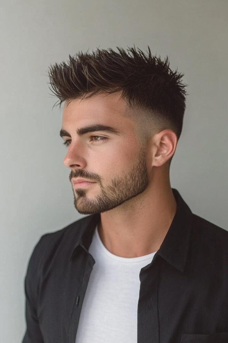 40 Spiky Hair Techniques For Young Professionals