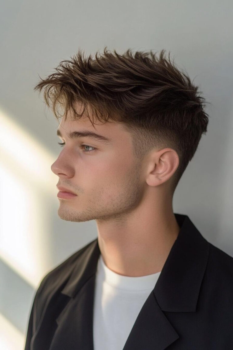 40 Spiky Hair Techniques For Young Professionals