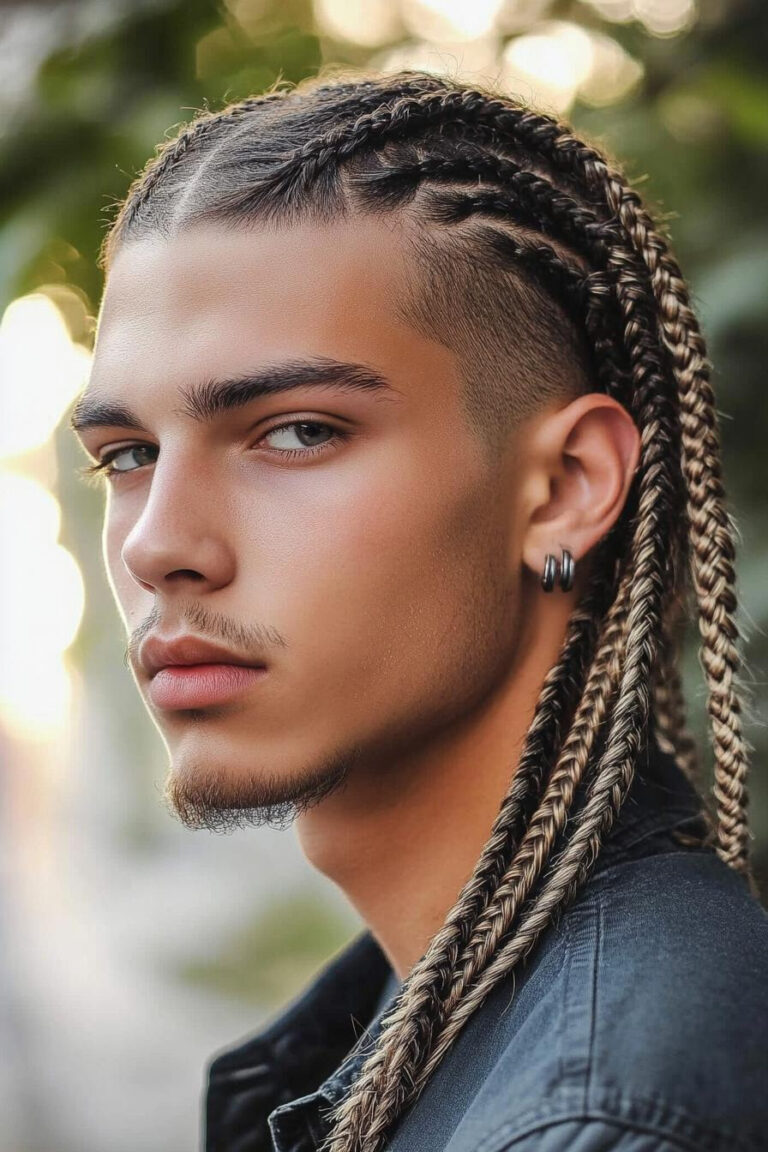 19 Fresh Men Braids Hairstyles For Spring 2025