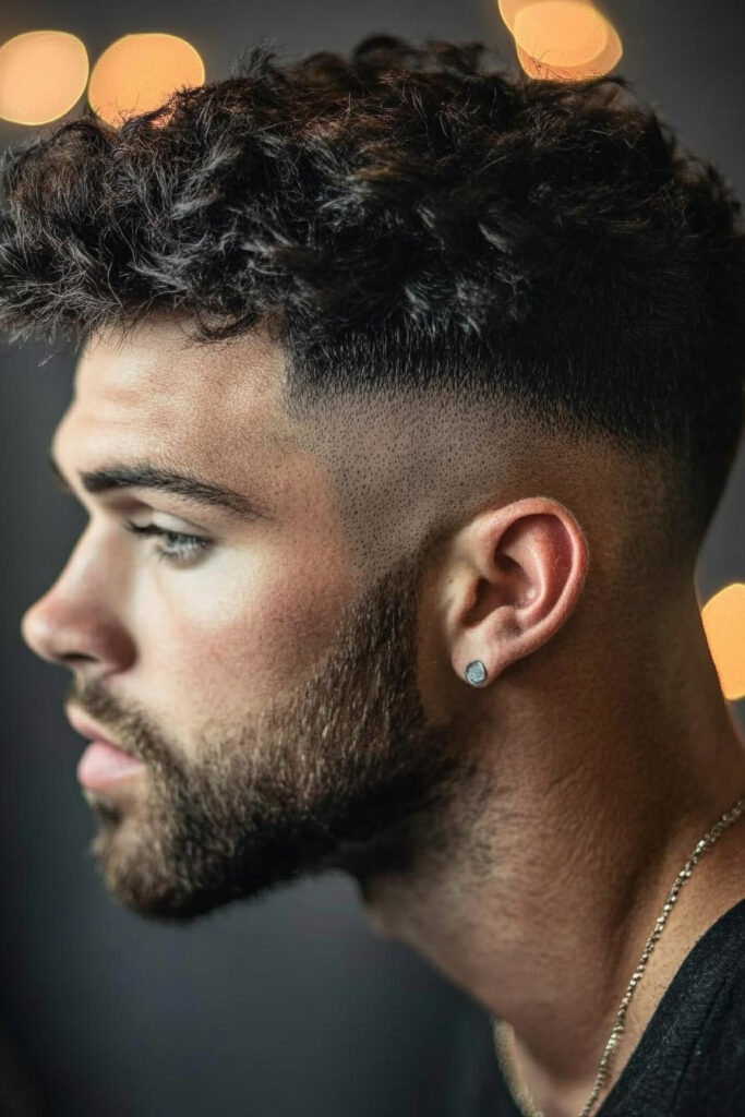 21 Textured Crop Cuts With Faded Sides