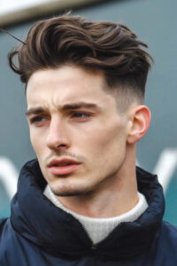21 Blow Out Taper Fade Straight Hairstyles For Men
