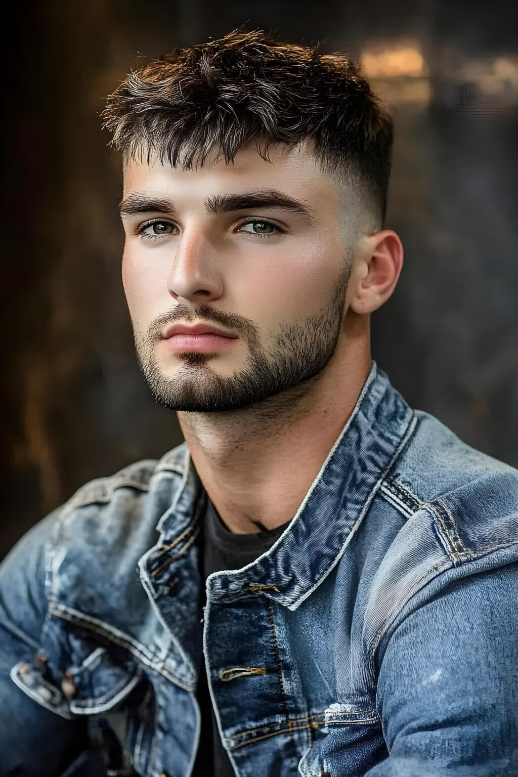 21 Textured Crop Cuts With Faded Sides