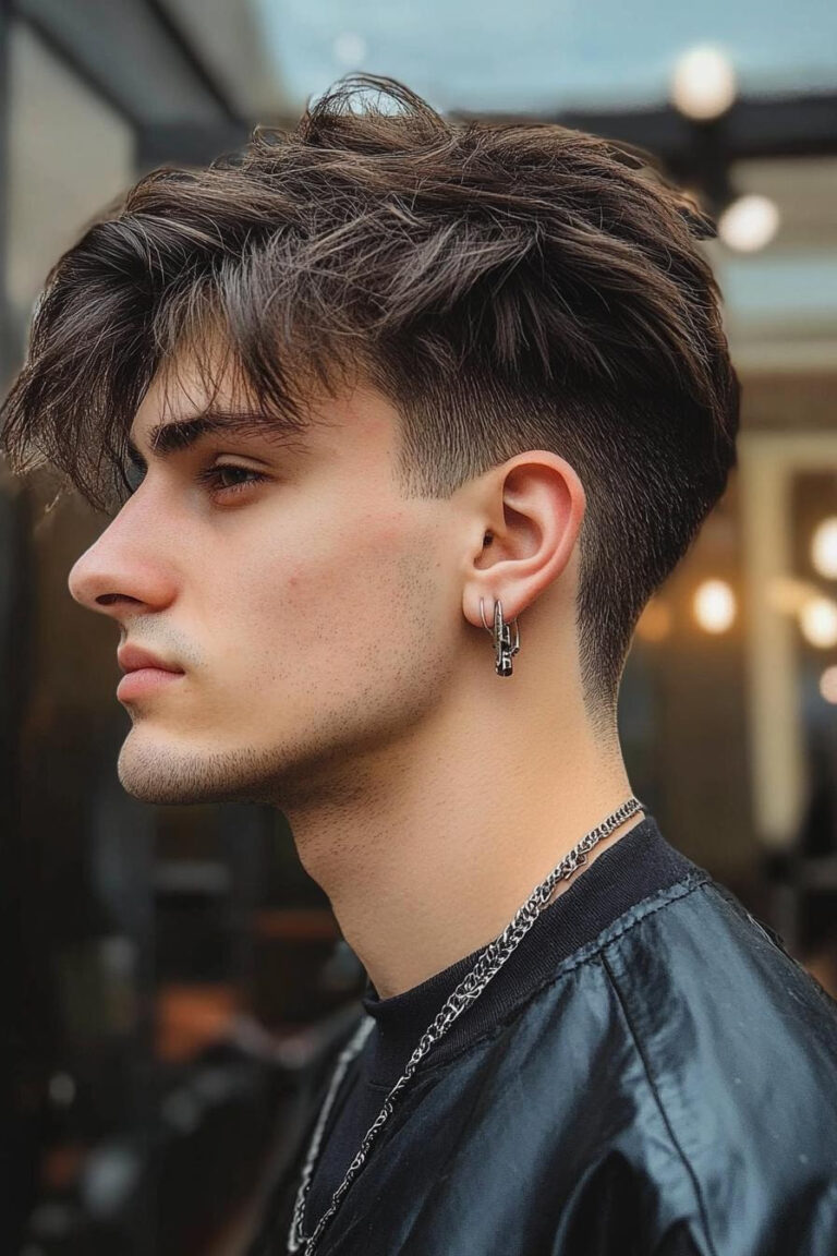 24 Taper Fade Mullet Hairstyles For Men To Try