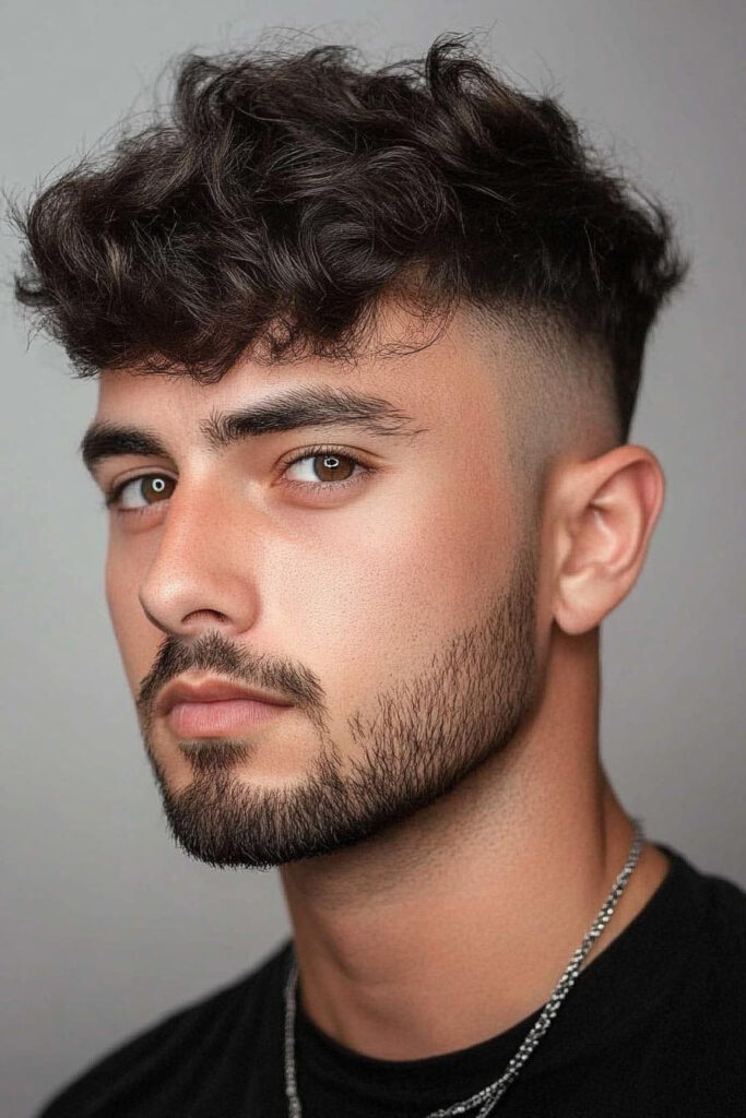 21 Textured Crop Cuts With Faded Sides