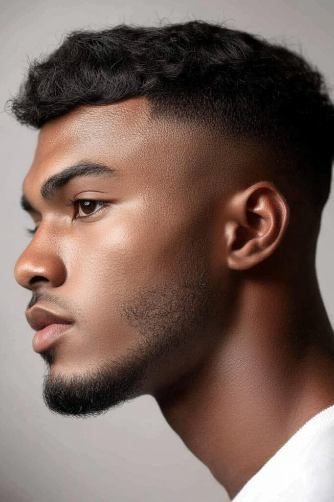 21 Textured Crop Cuts With Faded Sides