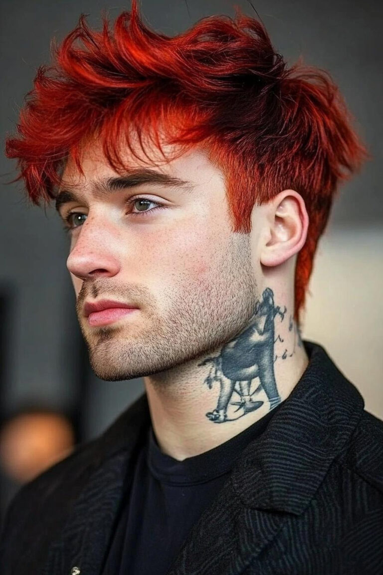 17 Red Hairstyles For Men To Try This Spring