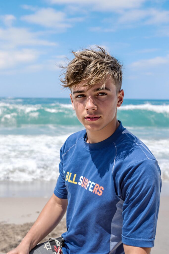 8 Cool Surfer Haircuts For Boys To Catch The Perfect Wave