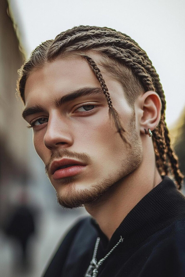 19 Fresh Men Braids Hairstyles For Spring 2025