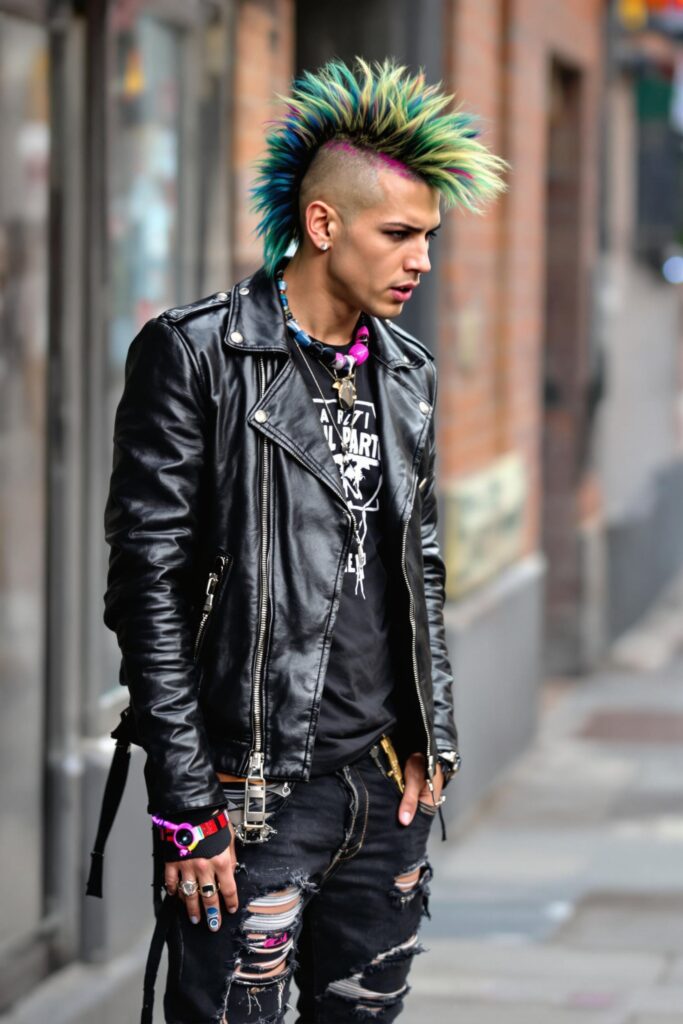 13 Bold Punk-Inspired Hairstyles For Unconventional Men