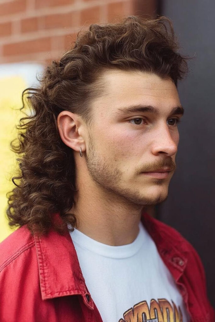 23 Textured Mullet Styles For Men With Wavy Hair