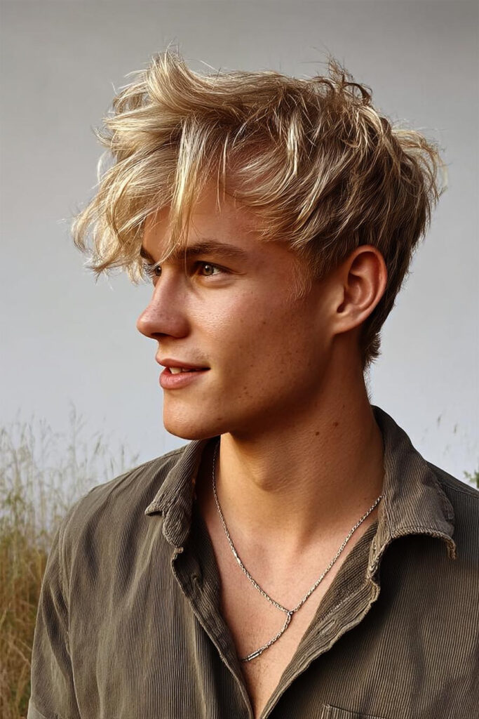 18 Summer Blonde Hair Transformations For Men