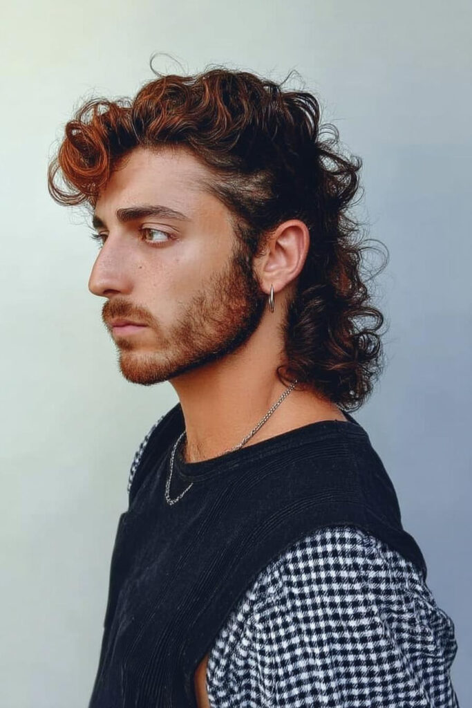 23 Textured Mullet Styles For Men With Wavy Hair